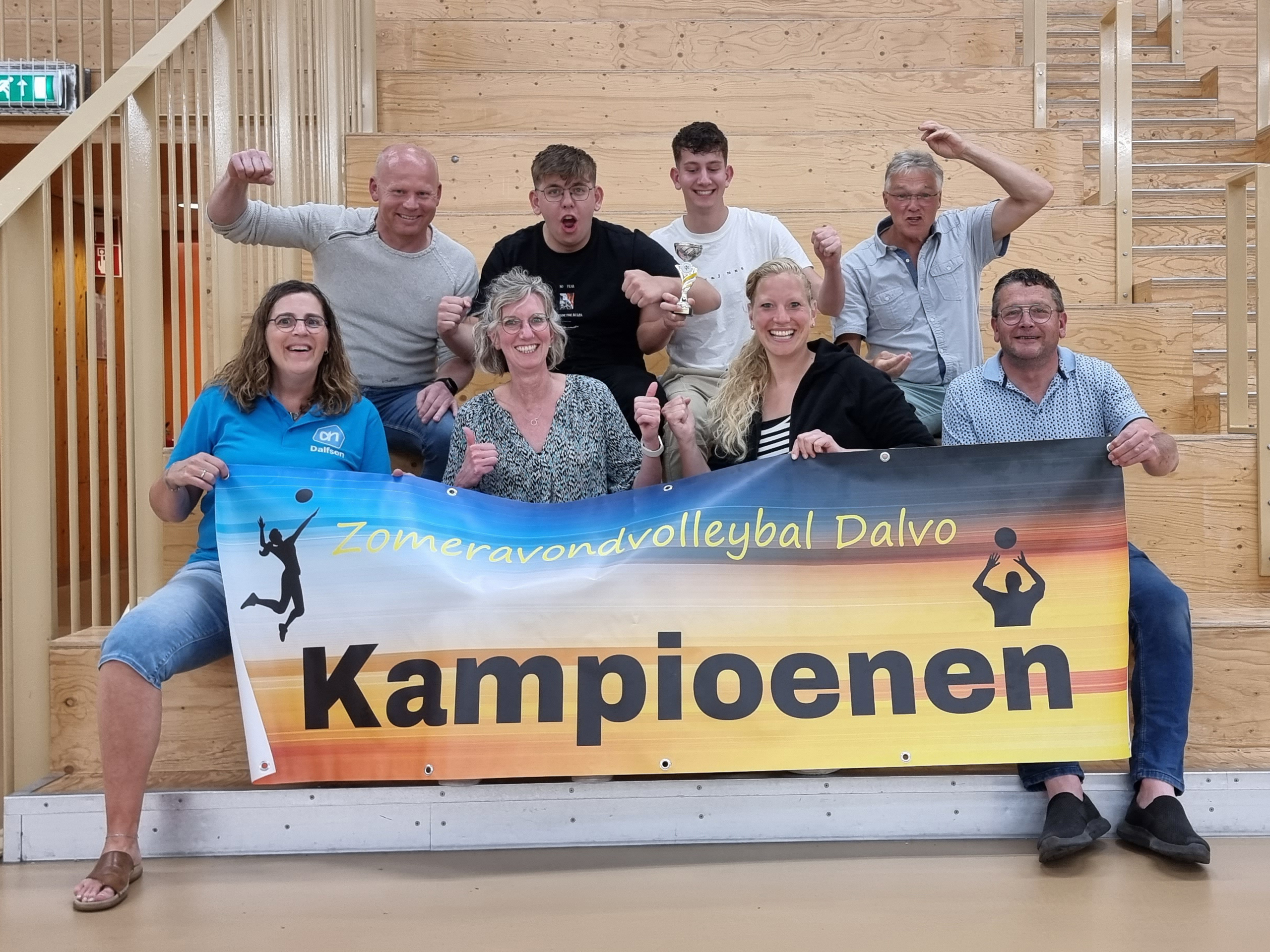 Spannende laatste avond 62e zomeravondvolleybal Dalvo - Dalvo